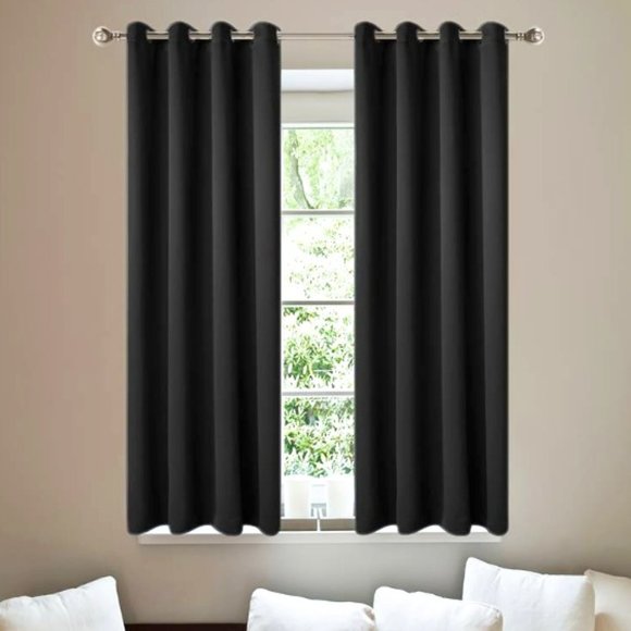 Mainstays | Accents | New 63 In Room Darkening Window Panels With Rod ...